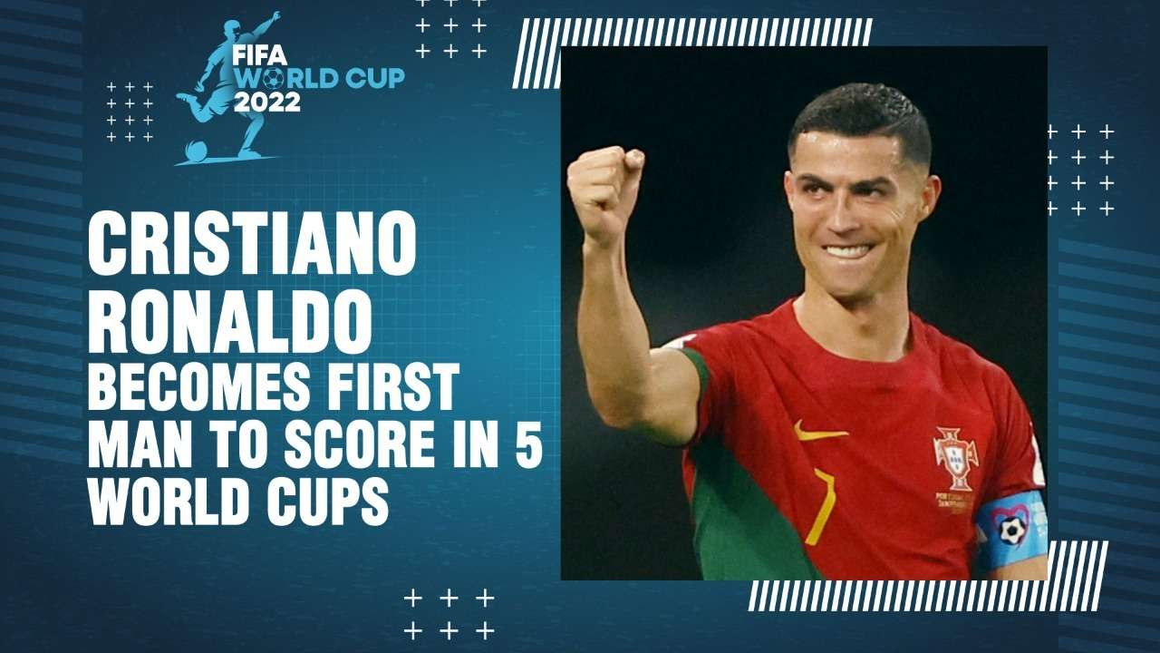 FIFA WC: Cristiano Ronaldo REACTS on becoming first player to score in ...