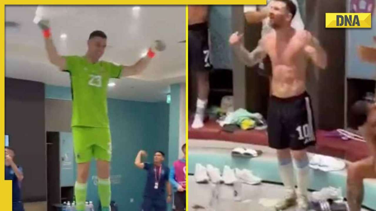 Watch: Lionel Messi dances in dressing room to celebrate Argentina's ...
