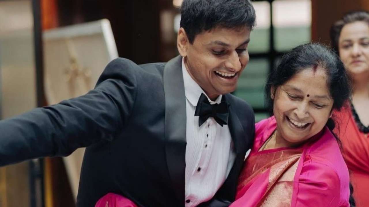 Ira Khan's mother-in-law Pritam Shikhare dances with guests at her engagement, see adorable photos
