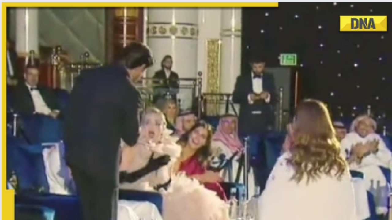 American star Sharon Stone seen swooning over Bollywood's King Khan at ...