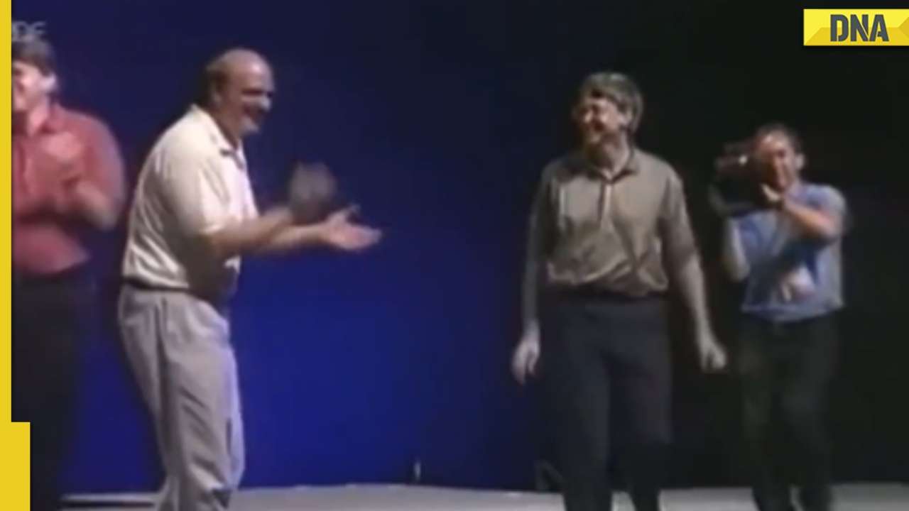 Old video of Bill Gates grooving at Microsoft Windows launch party goes ...