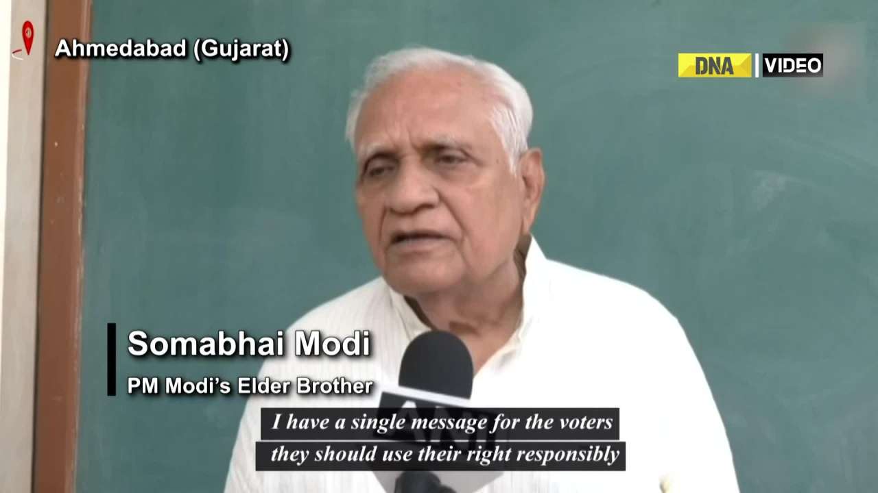Gujarat Elecction: PM Modi’s brother Somabhai Modi gets emotional as he ...