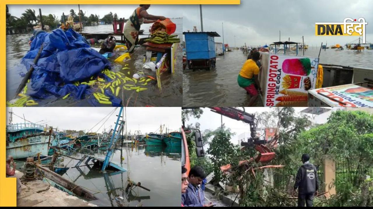 Cyclone Mandous: चक्रवाती तूफान मैंडूस ने मचाई तबाही, तस्वीरों में ...
