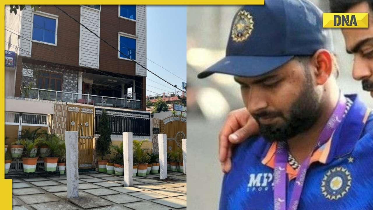 Uttarakhand: Railway officials erect pillars outside cricketer Rishabh Pant’s home in Roorkee ...