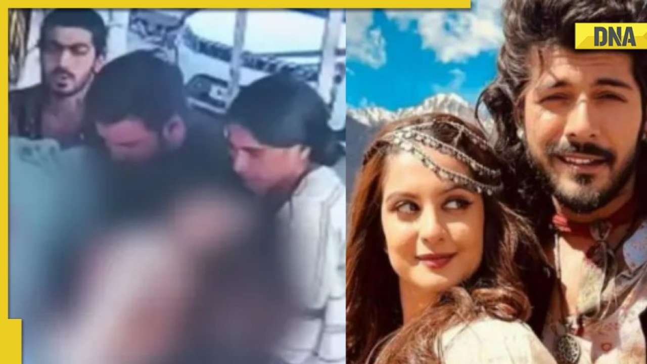 Tunisha Sharma death: CCTV footage shows ex boyfriend Sheezan Khan ...