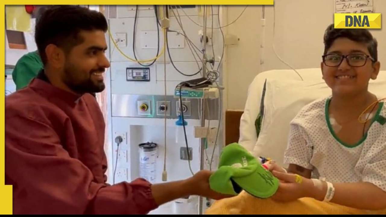 WATCH: Pakistan skipper Babar Azam surprises young cricket fan with ...