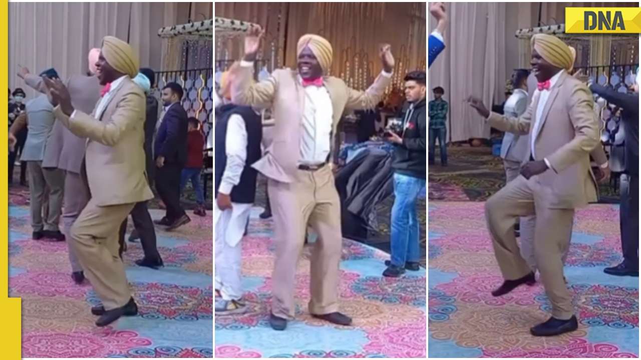Viral video: African man's epic bhangra moves at wedding takes internet ...