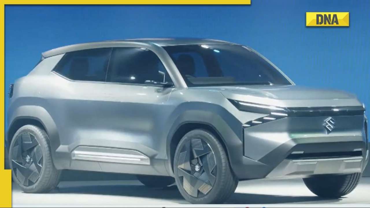 Maruti Suzuki EVX concept SUV unveiled at Auto Expo 2023 in Greater Noida