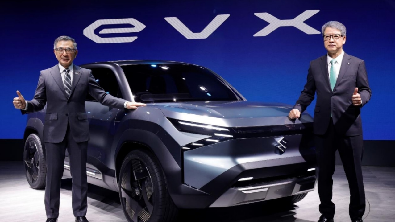 Auto Expo 2023: Maruti Suzuki eVX concept SUV breaks cover, to be launched in 2025