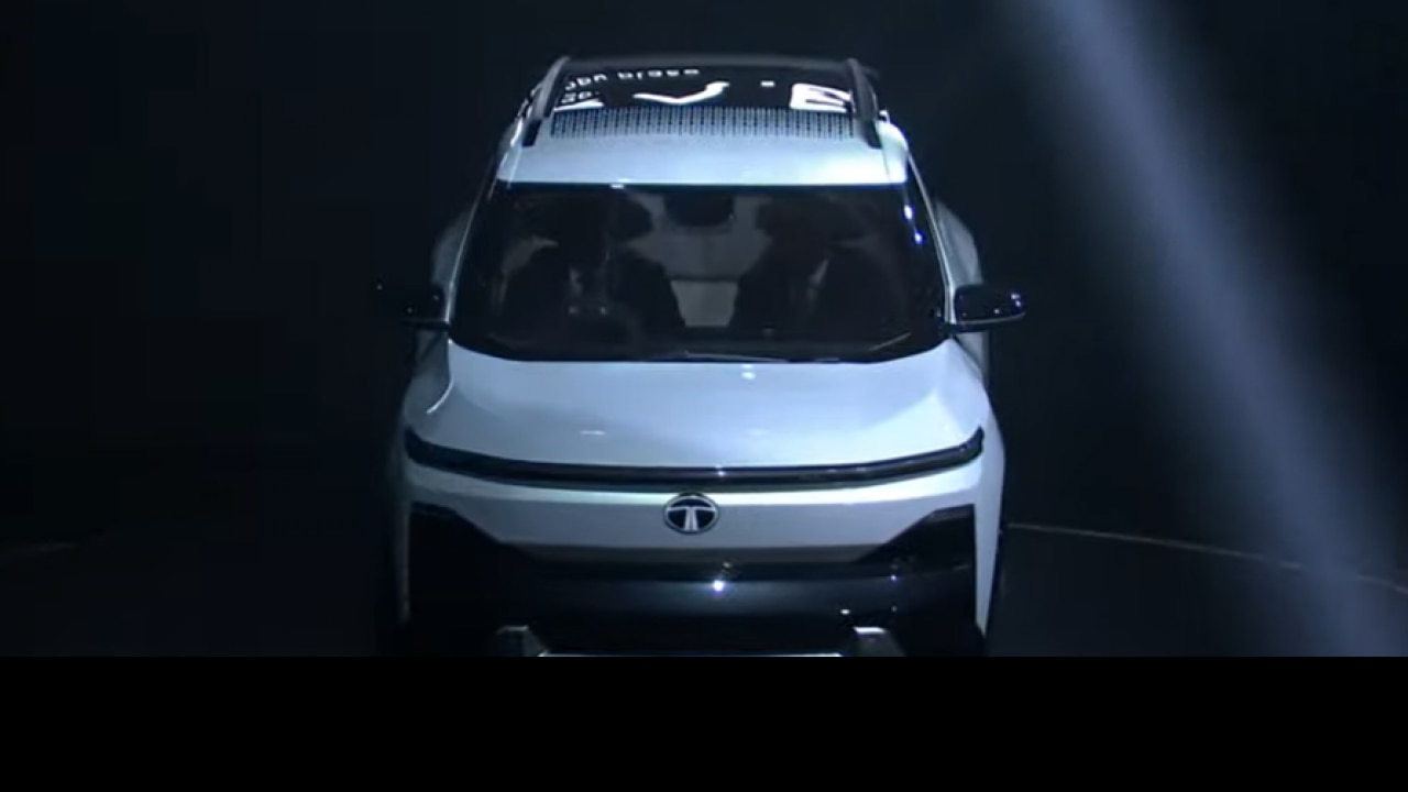 Tata Motors reveals much-awaited Tata Sierra EV concept at Auto Expo ...
