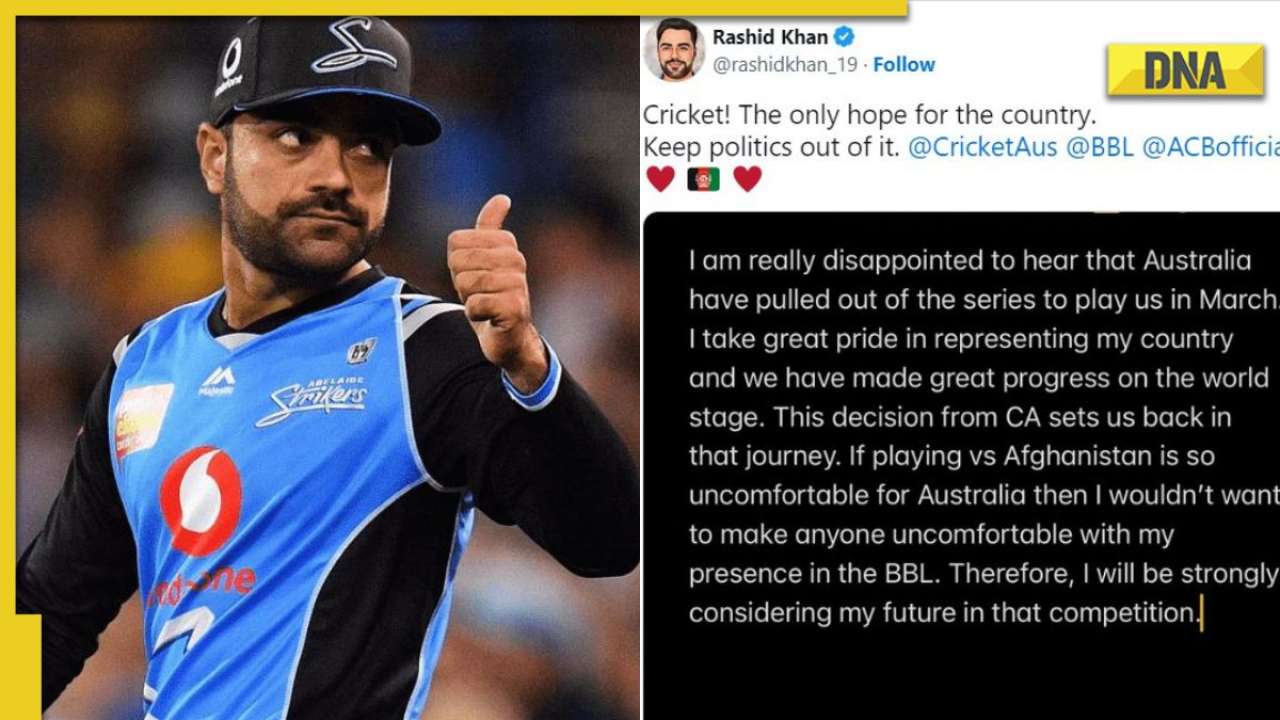 'Will strongly consider BBL future': Rashid Khan reacts after Australia ...