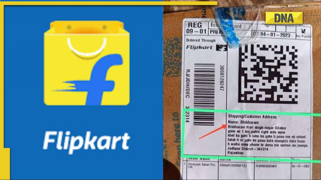 'Delivery wala marte dam tak...': Bizarre address on Flipkart package ...
