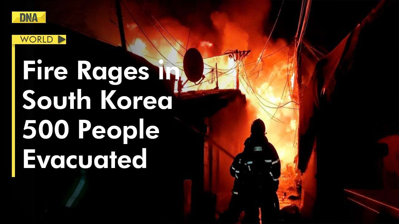South Korea Fire: Over 500 people evacuated as fire erupts in Seoul ...