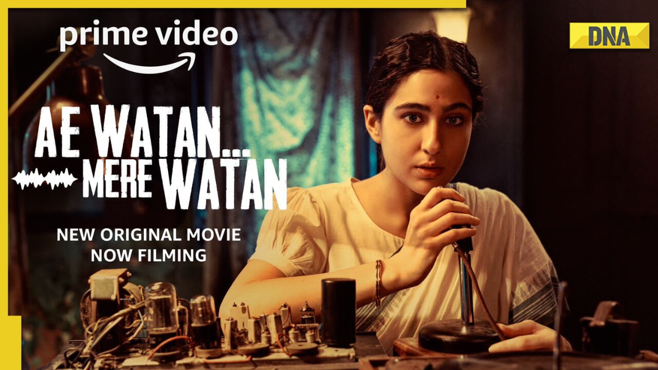 Ae Watan Mere Watan first look: Sara Ali Khan is an enigmatic freedom ...
