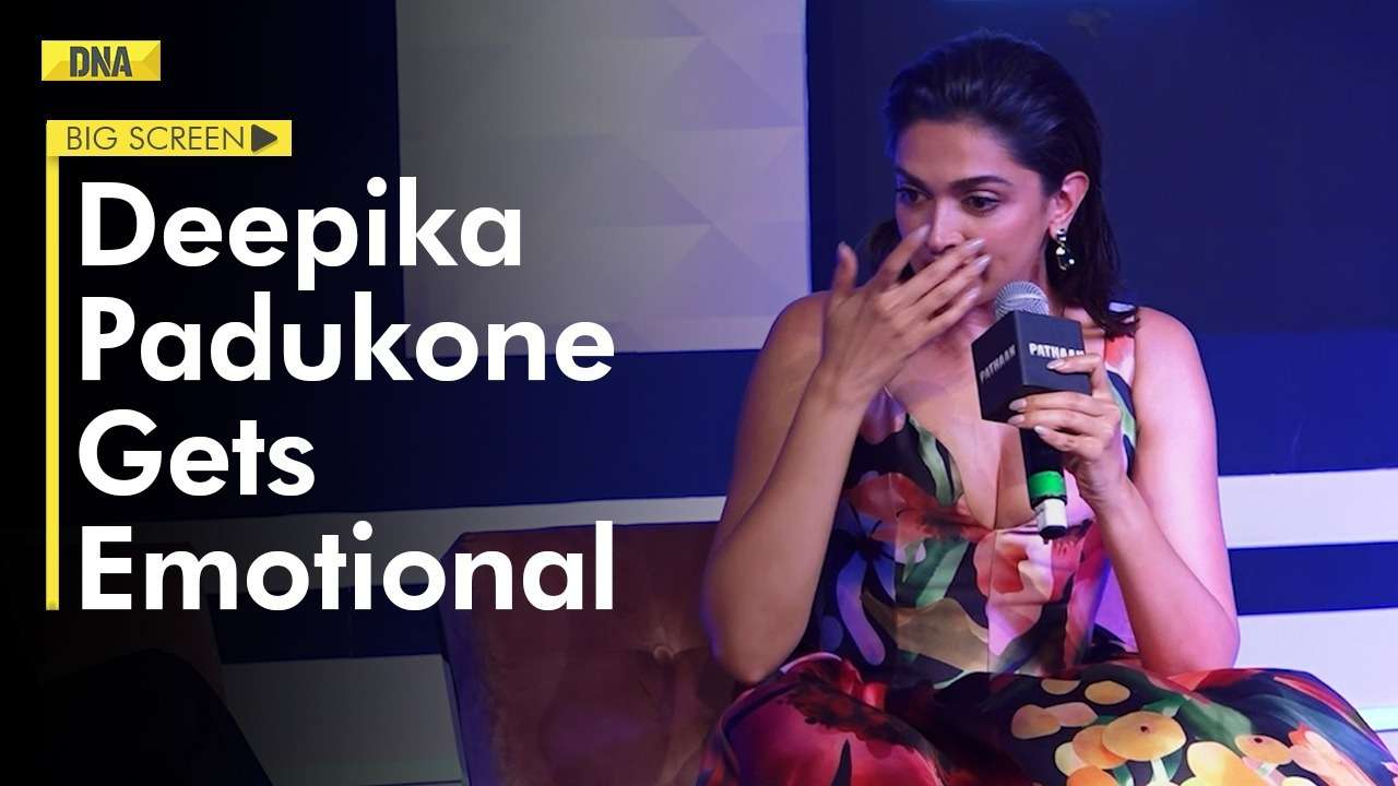 Pathaan Success Meet: Deepika Padukone gets emotional while talking ...