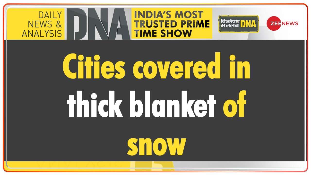 DNA | Snowfall from Srinagar to Shimla; several cities covered in thick ...