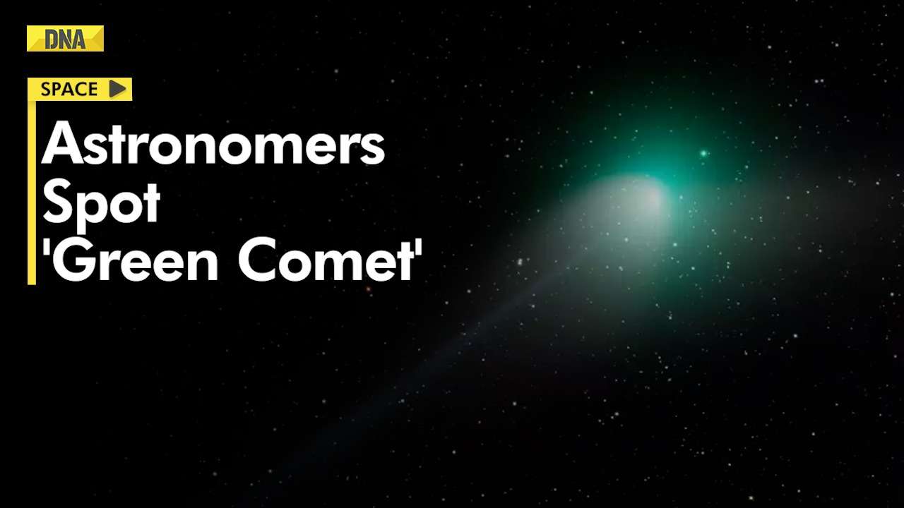 Greece: Astronomers spot 'Green Comet' through observatory telescope in ...