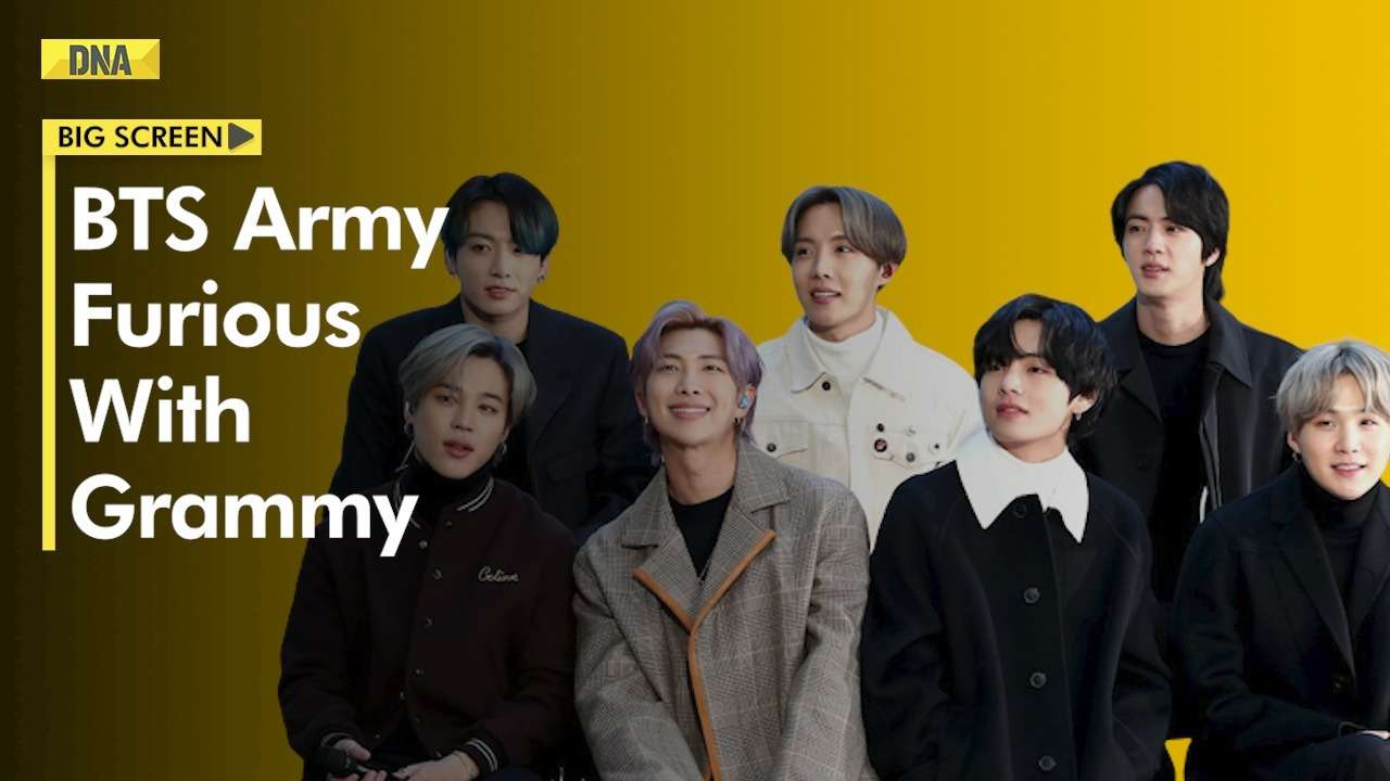 Grammy Awards 2023: BTS gets snubbed at Grammy, furious BTS ARMY slams ...