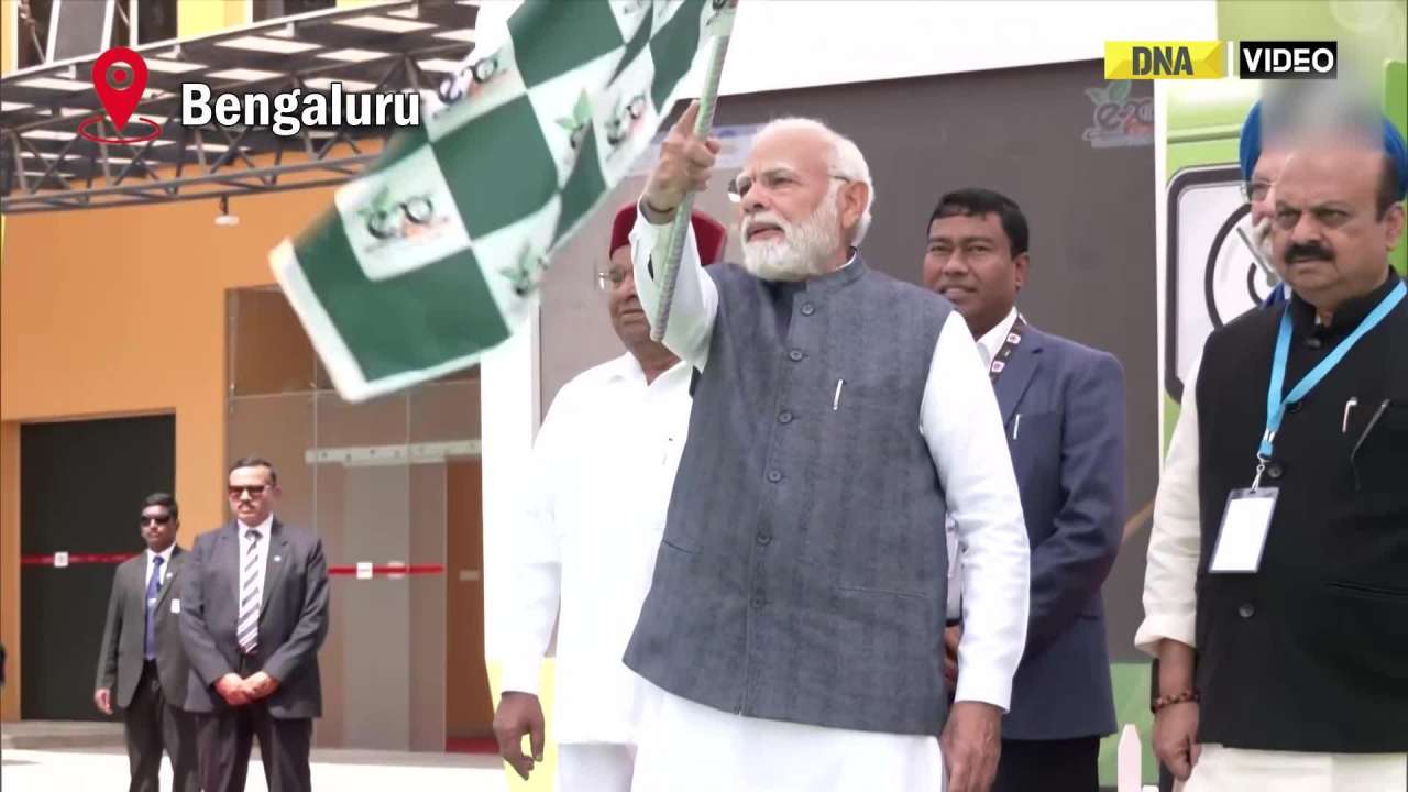 Karnataka: PM Modi flags off Green Mobility Rally in Bengaluru