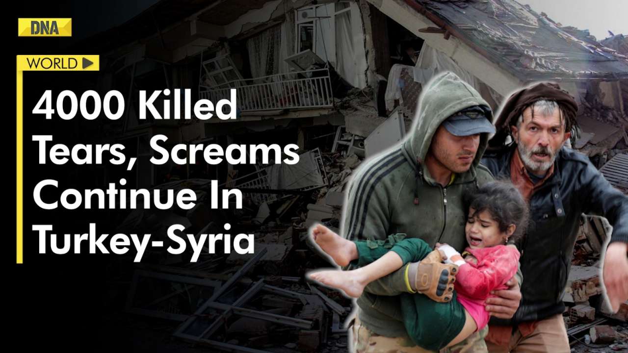 Turkey-Syria Earthquake: Over 4000 killed; India sends relief help, WHO ...