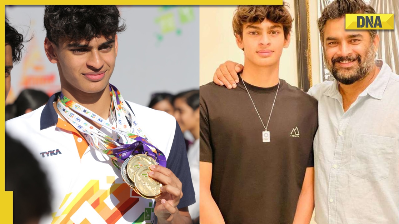 R Madhavan’s son Vedaant wins 5 gold, 2 silver medals in Khelo India ...