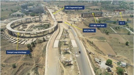 Dwarka Expressway: India's first urban expressway is under construction ...
