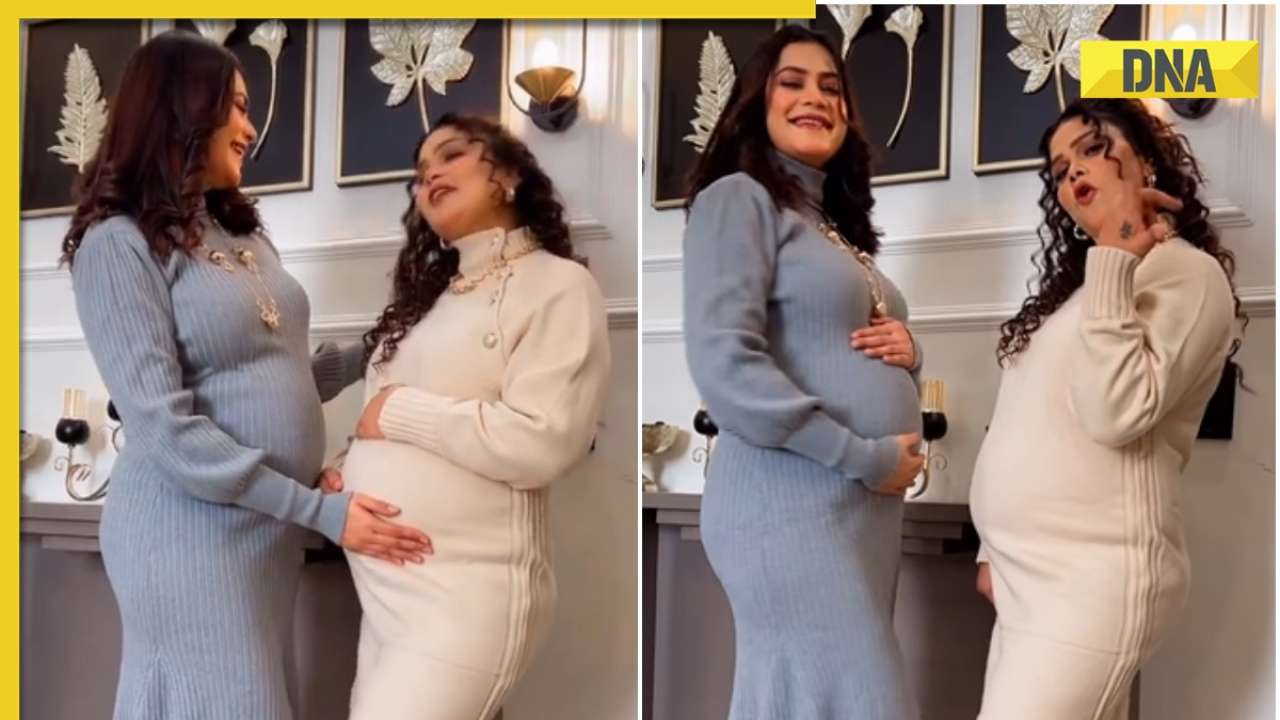 YouTuber Armaan Malik wives flaunt baby bumps as they dance to Punjabi ...