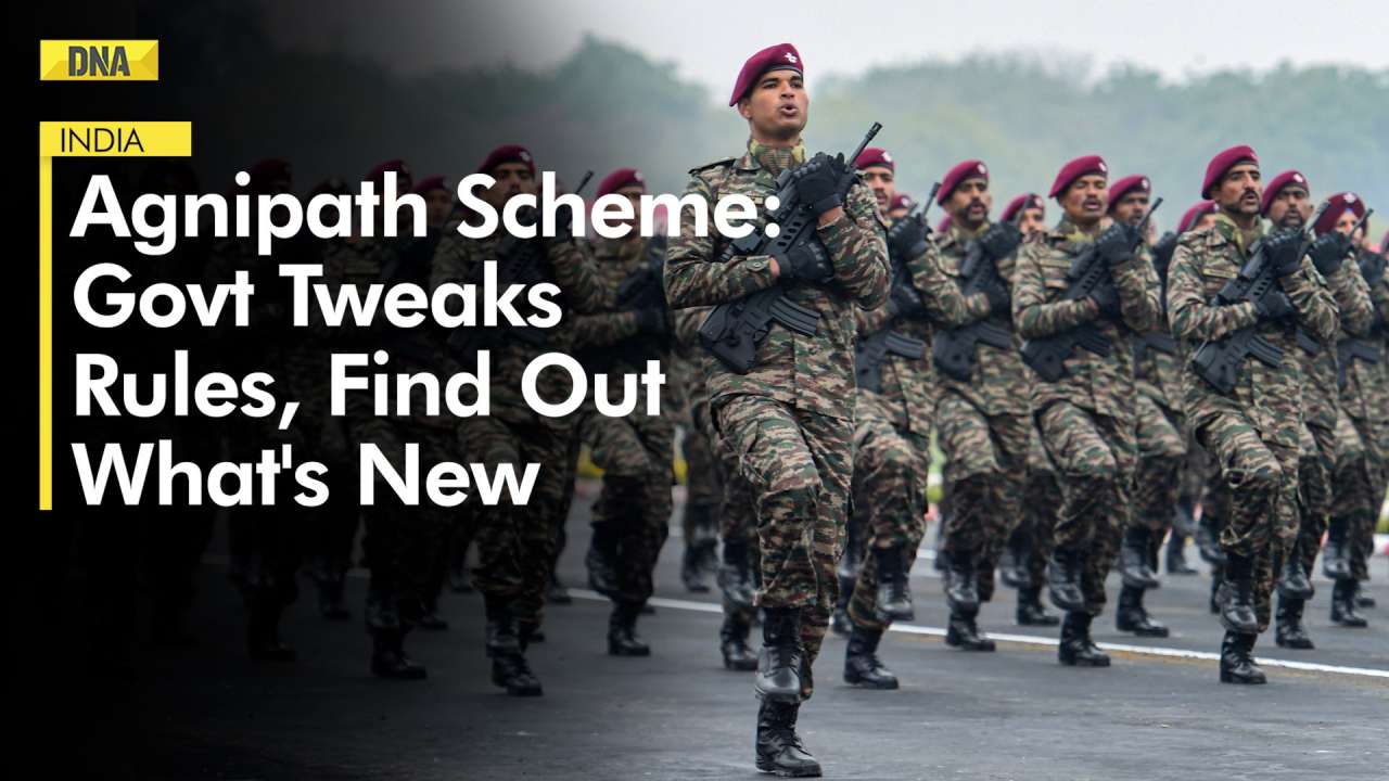 Agnipath Scheme: Govt tweaks rules; to recruit for technical roles ...