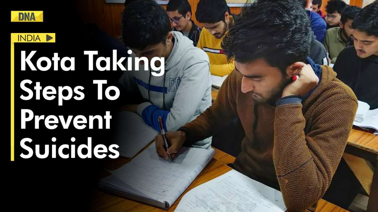 How are Kota coaching hubs taking steps to prevent student suicides?