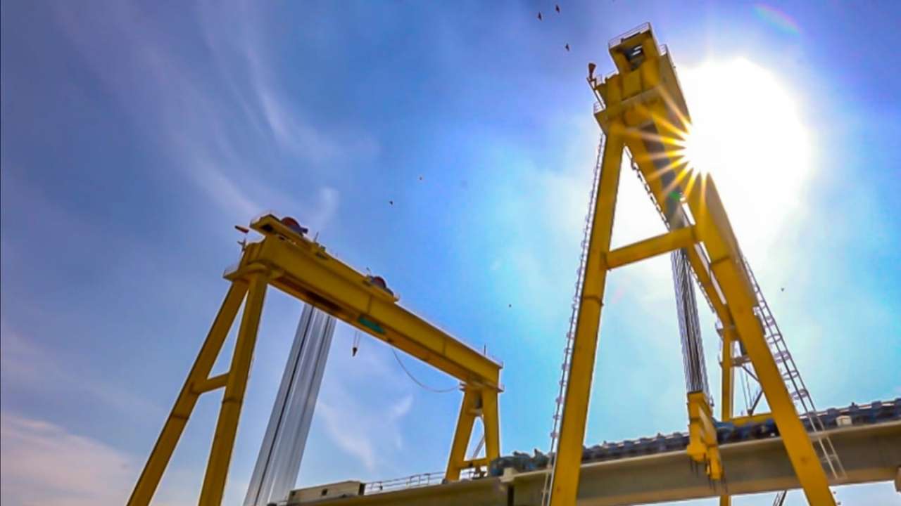 Bullet Train: Work on Mumbai-Ahmedabad high-speed rail line in ...