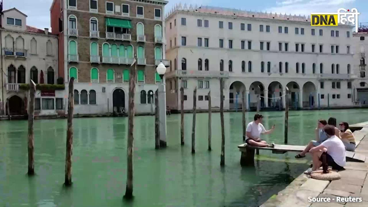 Video: Venice Canals Running Dry: पानी पर तैरते शहर में पड़ा सूखा ...