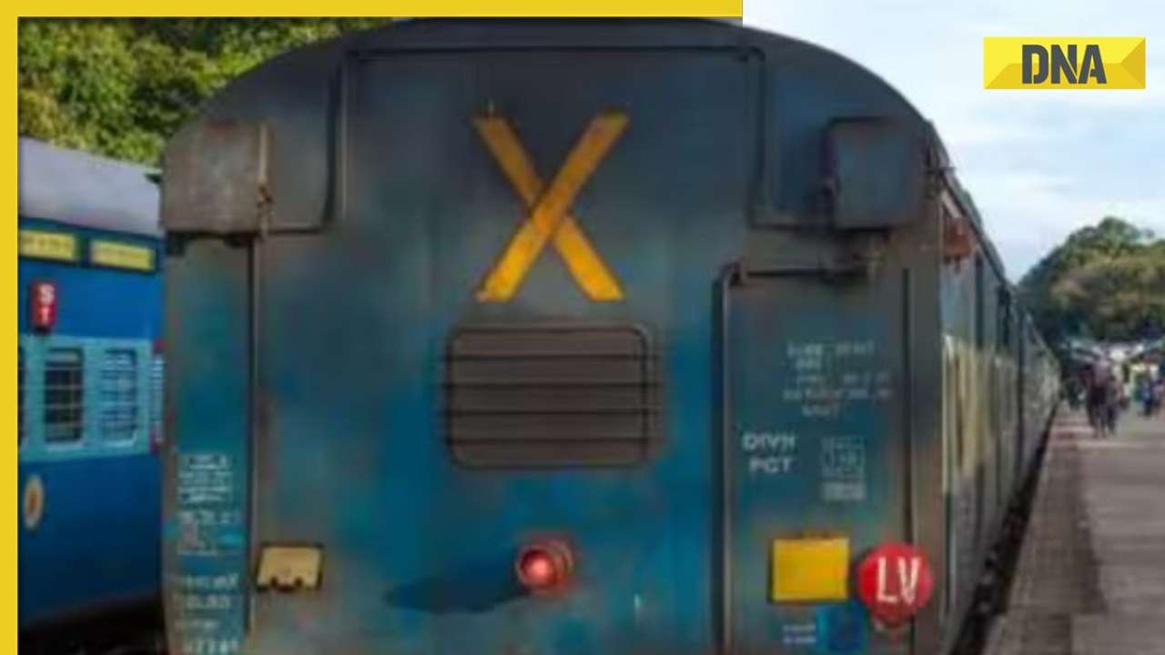 Indian Railways: Why is there an 'X' mark on trains?