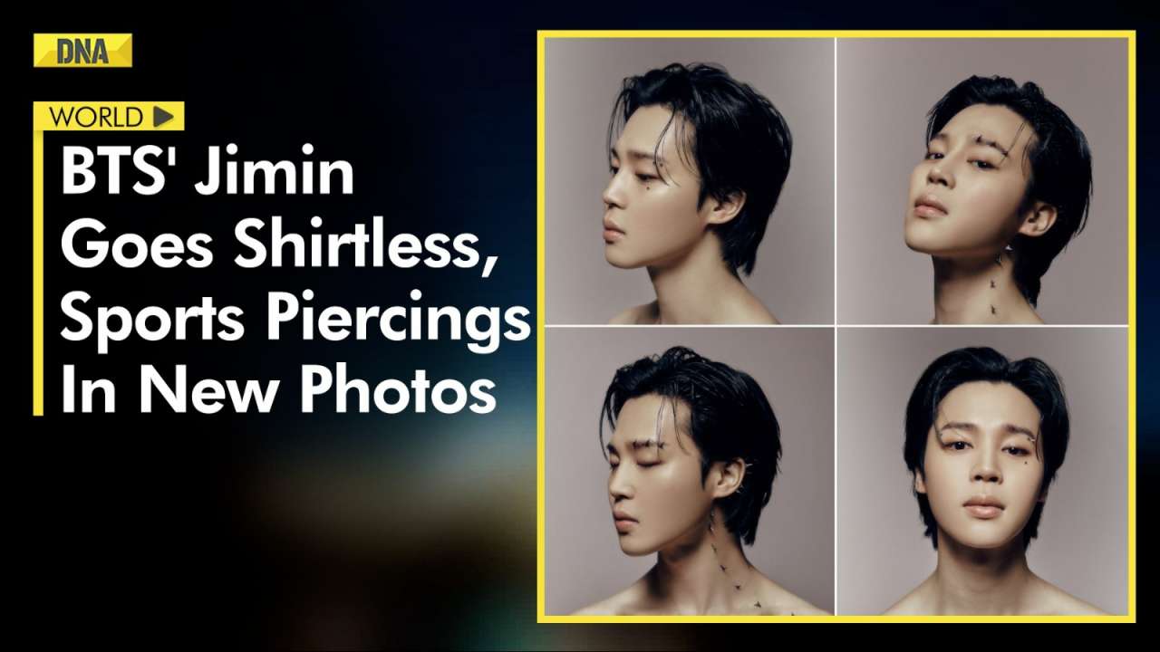 BTS Army Hails Jimin’s Recent Photoshoot In Silver Studs And Shirtless Look