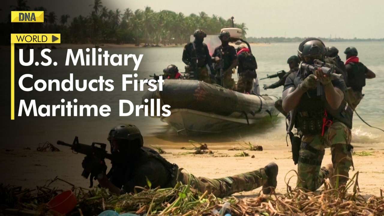 Military Drill: U.S. military conducts 1st maritime drills with West ...