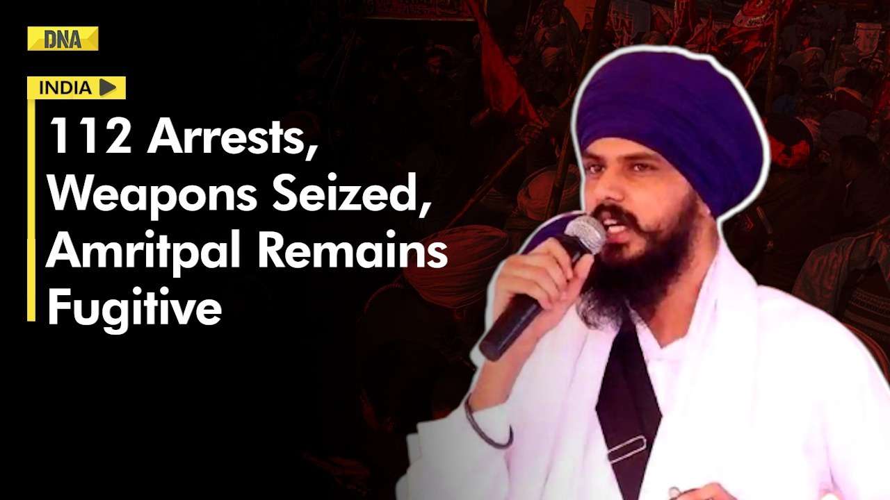Amritpal Singh Arrest 112 Arrests Uncle And Driver Surrender Weapons