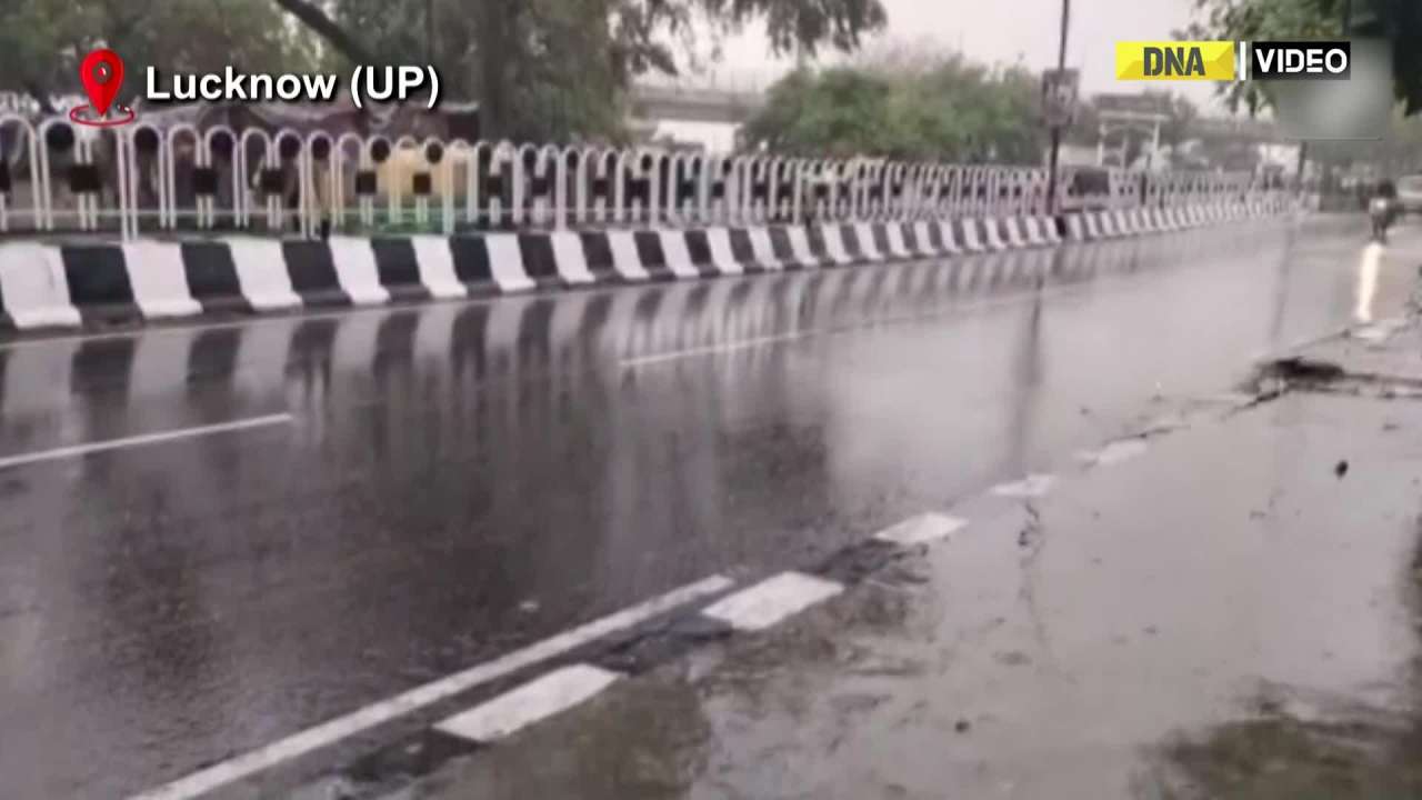 UP: Rainfall lashes parts of Lucknow, normal life affected