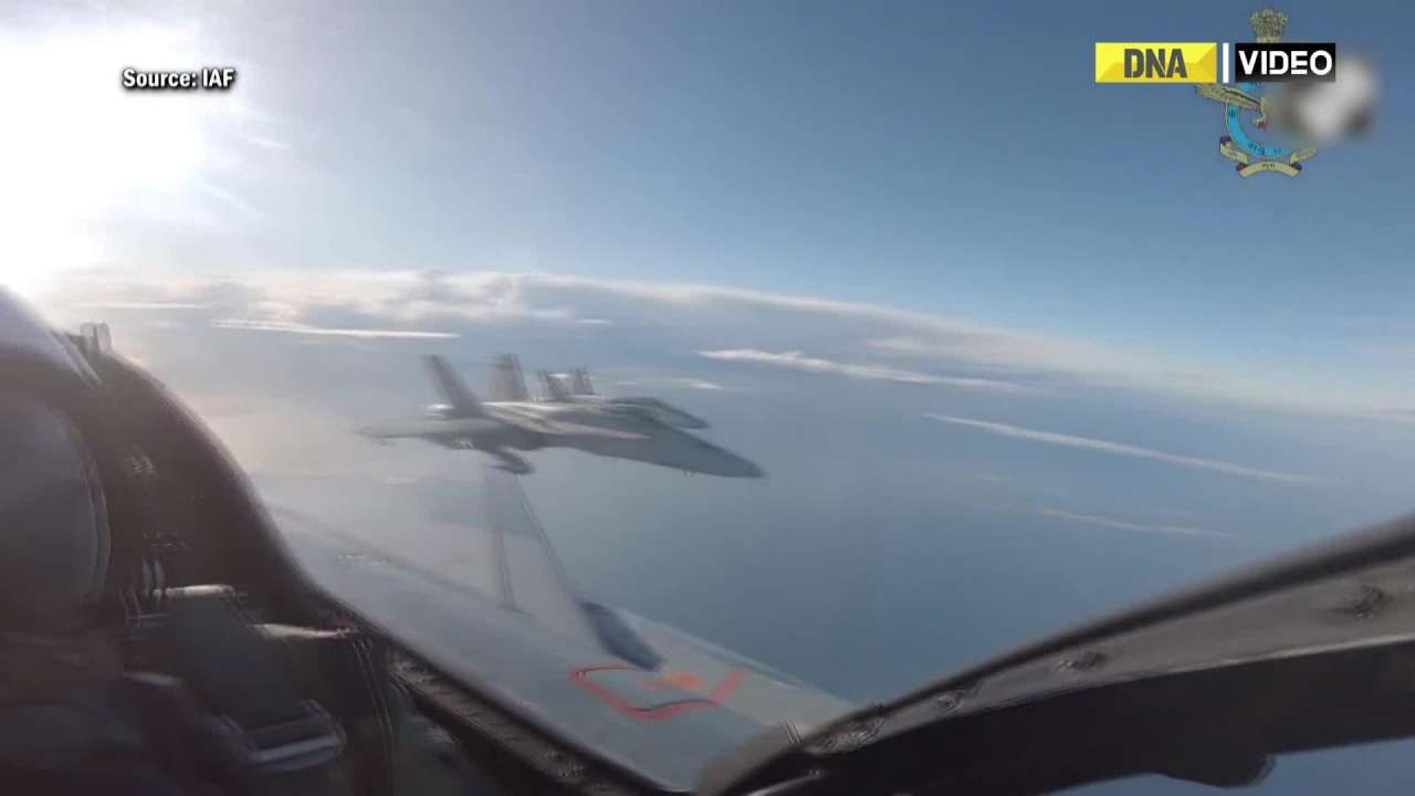 IAF Mirage 2000 takes joint flight with Finnish Air Force F18 and Royal ...