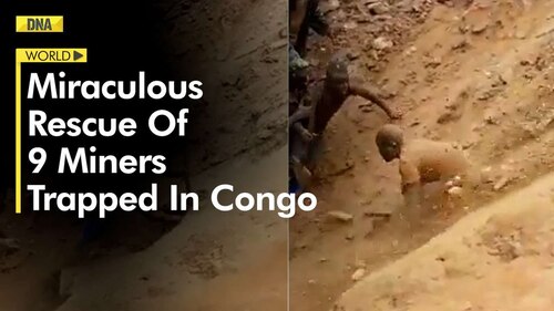 Miraculous Escape: Viral Video shows 9 trapped miners 'pop out' from ...