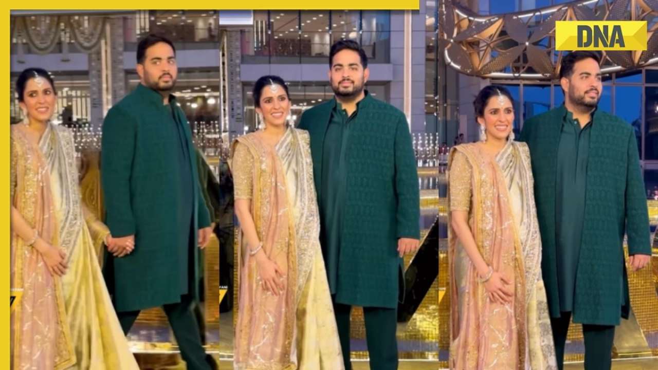 Mukesh Ambani’s bahu Shloka Mehta flaunts her baby bump in saree during ...