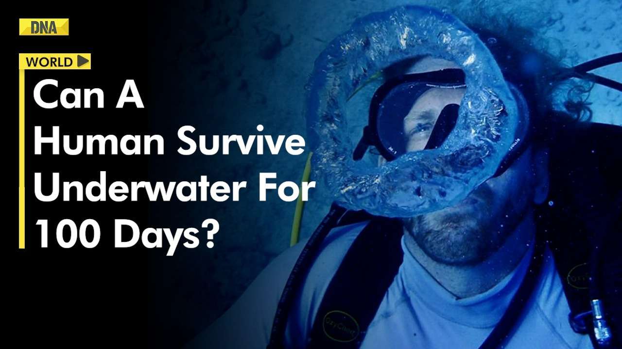 Professor living underwater for 100 days, on a quest to break world record