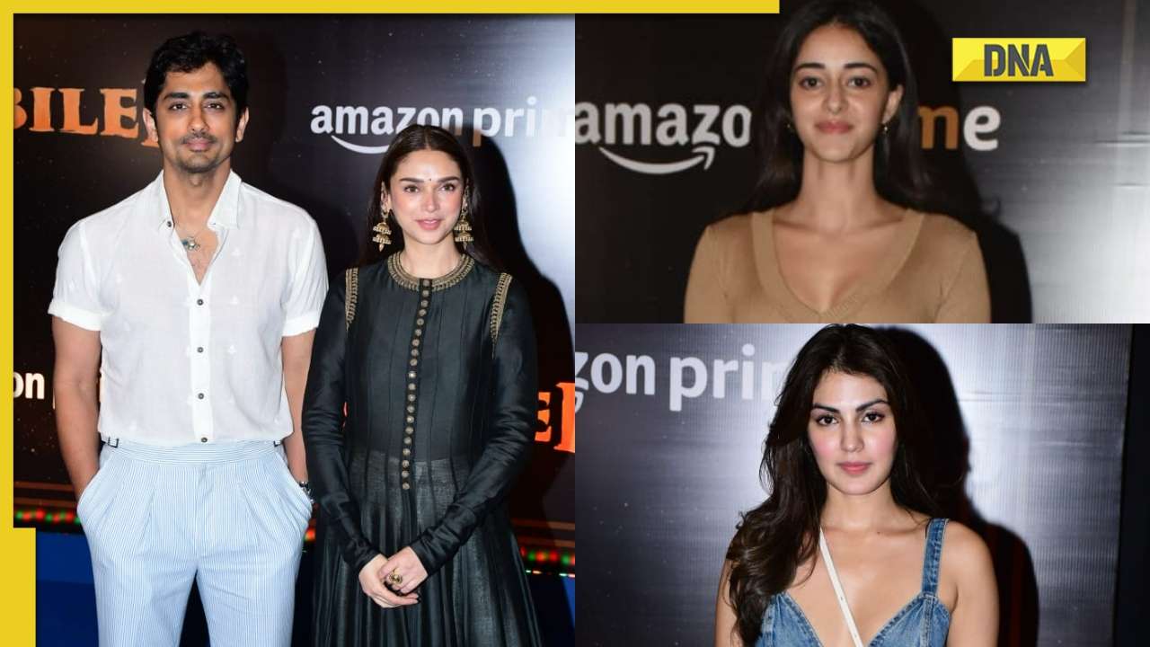 Rumoured couple Aditi Rao Hydari, Siddharth pose together at Jubilee ...