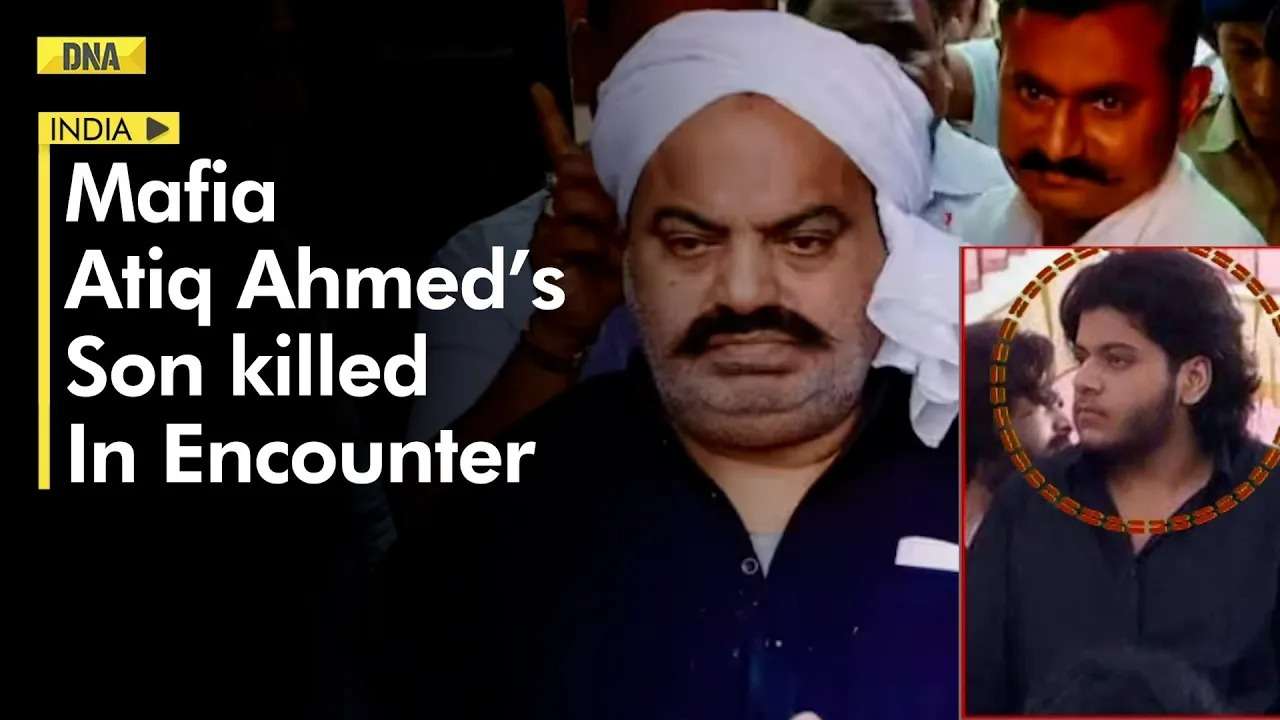 Atiq Ahmed's son Asad, his aide Ghulam killed in encounter in Jhansi ...