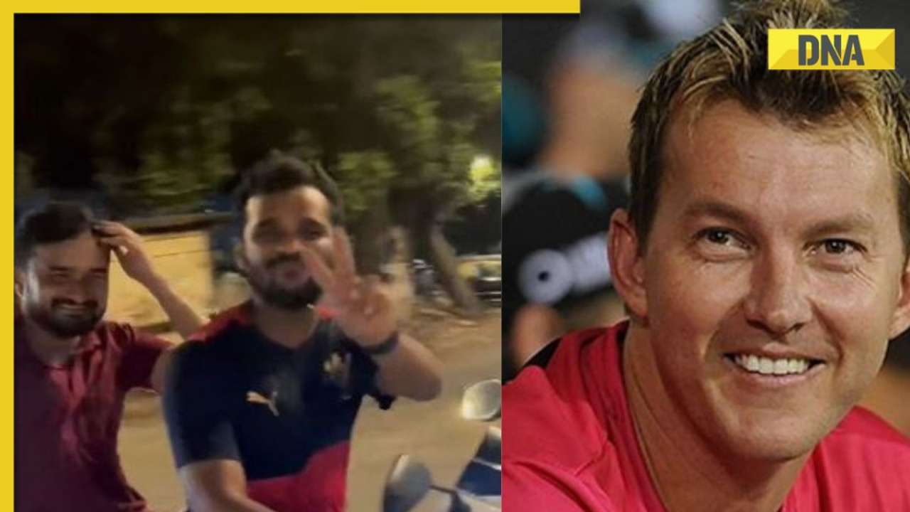 'Aaram se aaram se': RCB fans chase Brett Lee's car for a selfie, video goes viral