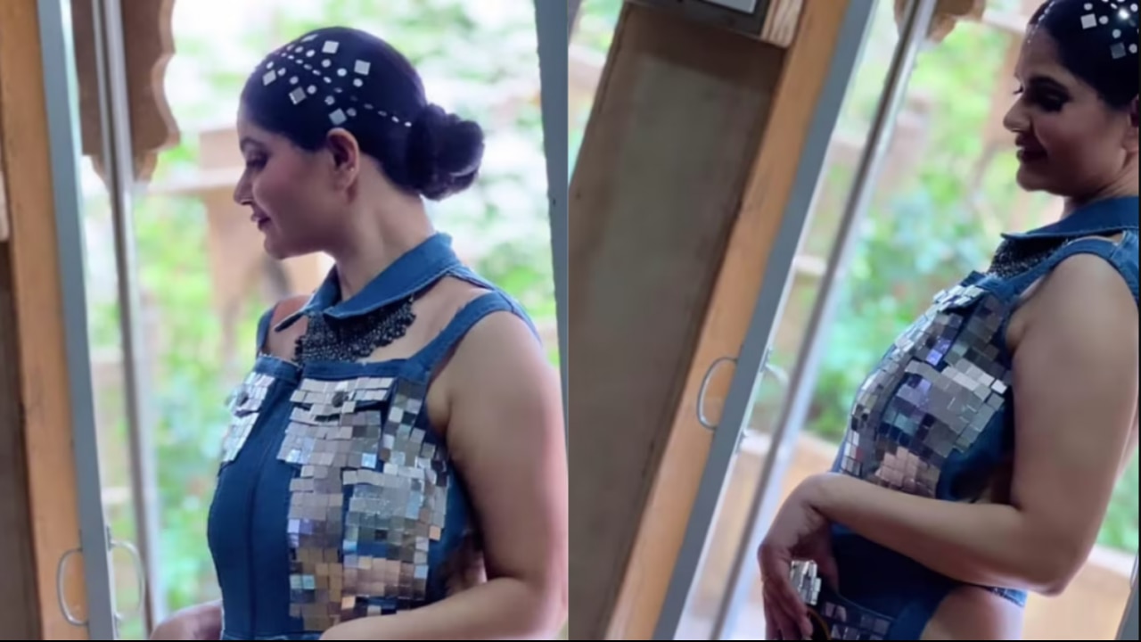 Gandii Baat फेम Aabha Paul ने पहनी पूरी तरह से फटी जींस, Photos देखकर ...