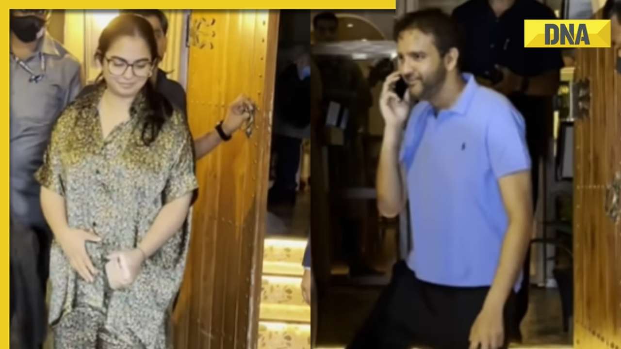 Isha Ambani is all smiles after enjoying dinner date with husband Anand ...