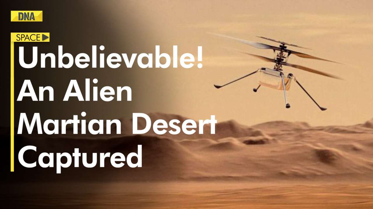 NASA Releases Footage Of Mars Helicopter Flying Over An Alien Desert