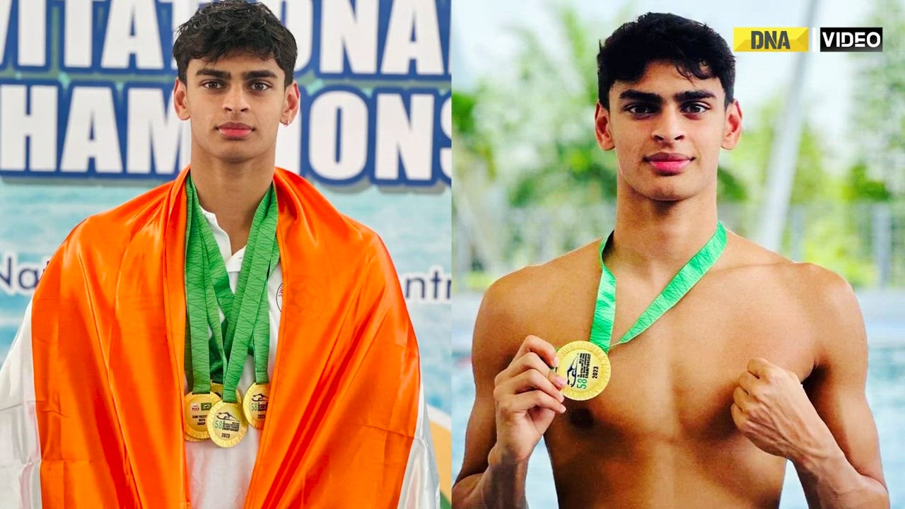 R Madhavan's son Vedaant wins 5 gold medals for India, father beaming ...