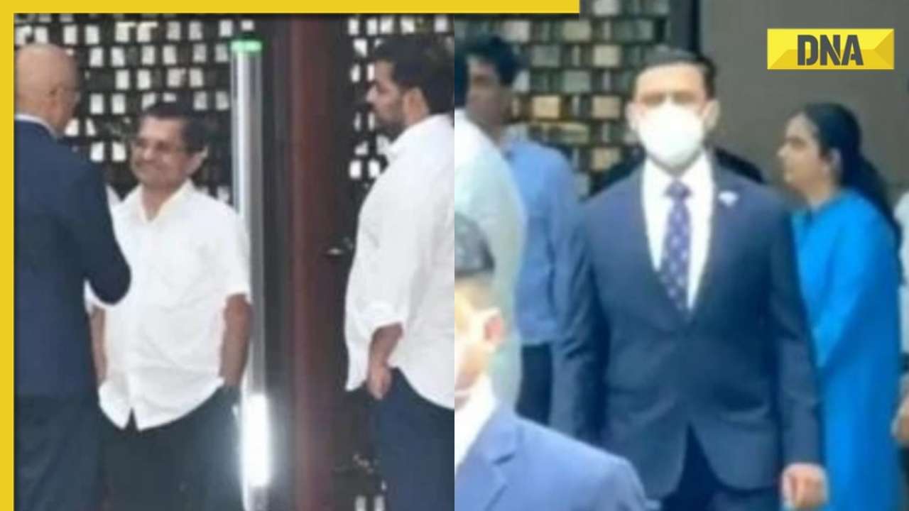 Akash Ambani, Isha Ambani and Mukesh Ambani’s right hand Manoj Modi ...