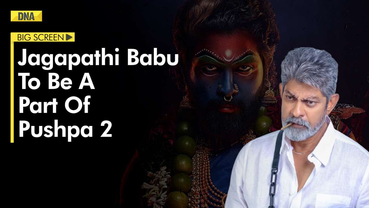 Jagapathi Babu confirms entry in Allu Arjun’s Pushpa 2 | Pushpa: The Rule | DNA Big Screen