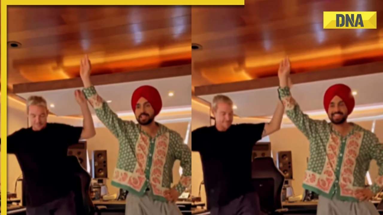 Diljit Dosanjh performs bhangra with Diplo, treats American DJ to ...